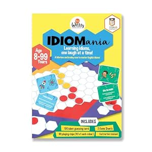 Buy English Idiom Board Game|100 Idiom Cards for Fun Vocabulary ...