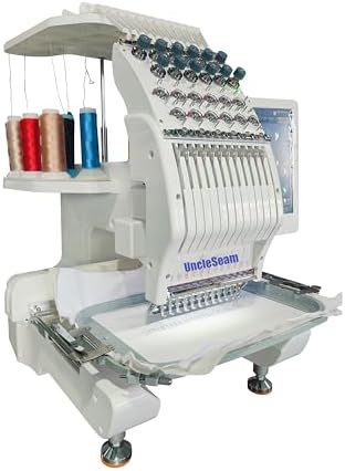 Amazon.com: Comstroll Compact Embroidery Machine with 15 Needles ...