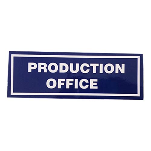 Mr. Safe - Production Office Sign Sunboard - 3mm (12 Inch X 4 Inch ...