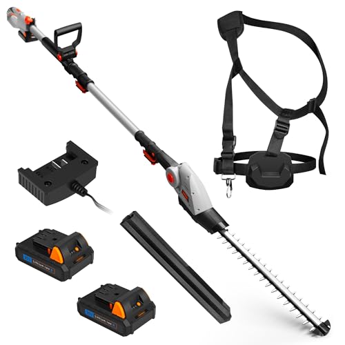 WORX WG261E.9 20V Cordless Hedge Trimmer Review: The Lightweight ...