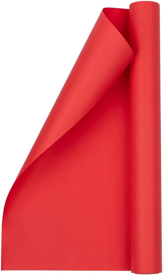 Amazon.com: JAM Paper Gift Wrap - Matte Wrapping Paper - 26.3 Sq Ft (17 ...