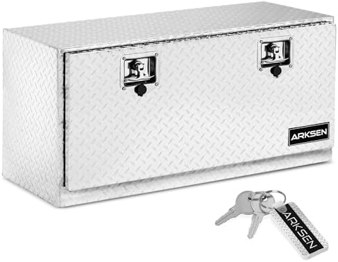 Amazon.com: Heavy Duty Aluminum Semi Truck Side Storage Saddle Step Box ...