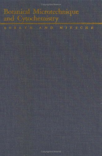 Amazon.com: Botanical Microtechnique and Cytochemistry: 9780813802206 ...
