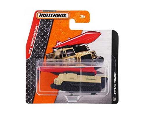 Buy Matchbox Cars - MBX Heroic Rescue - Attack Track Missile Carrier ...