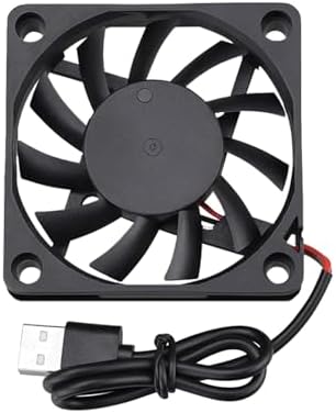 5V 0.18A USB 60x60x10mm 6010 Brushless DC Computer CPU Heat Sink ...