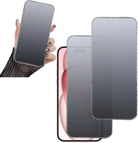 Amazon.com: WIRIXSYD 2PCS Glitter Matte Screen Protector suit for ...