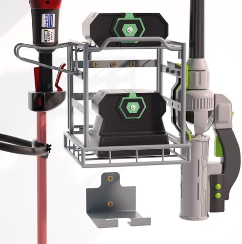 Amazon.com: JAYOBGO Power Tool Organizer Wall Mount - Lawn Weed Eater ...