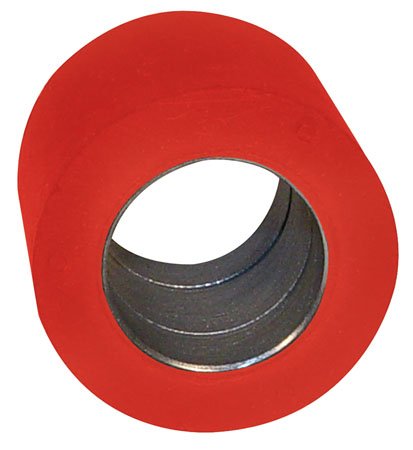 Roller, Solid - Bonded to Steel Insert, Urethane, Duro.=80, Size=1 1/2 ...