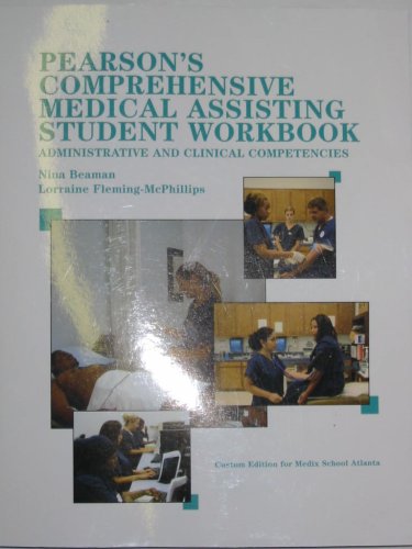 Amazon.co.jp: Pearson's Comprensive Medical Assisting Student Workbook ...