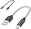 Amazon.com: CableCreation Short Micro USB to Micro USB OTG Cable 8inch ...