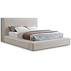 Amazon.com: Meridian Furniture DevinBeige-K Devin Collection Modern ...
