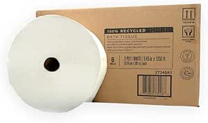 Amazon.com: Highmark ECO JRT 2-Ply Jumbo Toilet Paper, 1250' Per Roll ...