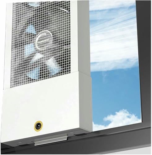 Vertical Window Exhaust Fan for Sliding Windows, Punch-Free Silent Slim ...