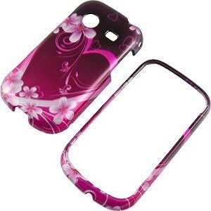 Amazon.com: Purple Heart Protector Case for Samsung Character R640 ...