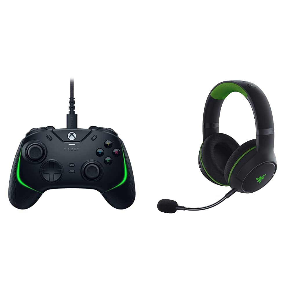 Amazon.com: Razer Wolverine V2 Chroma Wired Gaming Controller + Kaira ...