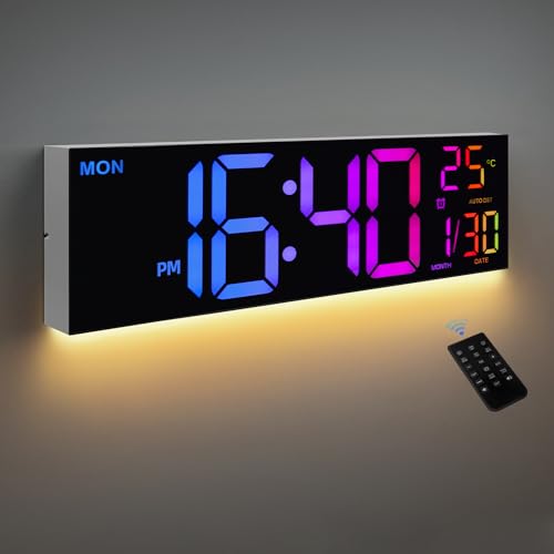 Alba Digital Wall Clock – The 16 best products compared - textspace.net