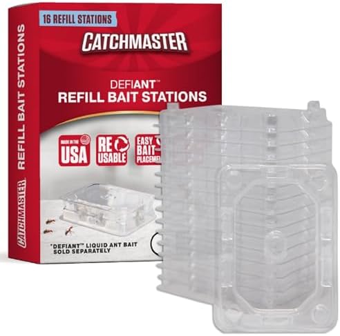 Amazon.com : Catchmaster Defiant 16 Reusable Bait Stations (8 Stacked ...