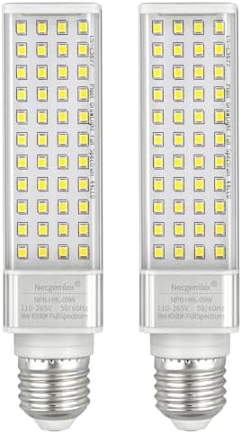 Amazon.com: Necgemlex LED Plant Grow Bulbs for Grow Light for Indoor ...