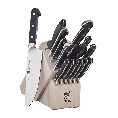 ZWILLING Pro 16-pc Knife Block Set – White - All Knife Sets