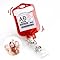Amazon.com : Liquid-Filled Blood Badge Reel, Nurse Phlebotomy Badge ...