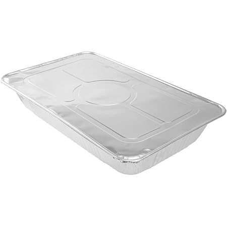 Amazon.com: Aluminum Pans Full Size, Large Disposable Roasting & Baking ...