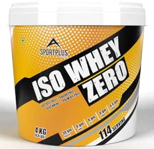 SPORTPLUS ISO WHEY ZERO | Whey Protein | Coffee 8.8LBS | 30g Protein ...