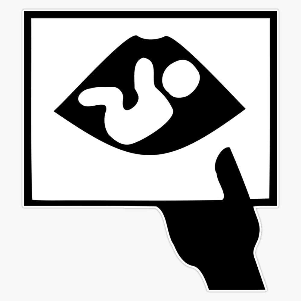 Amazon.com: Ultrasound Awareness Month Baby Sonography Sticker Vinyl ...