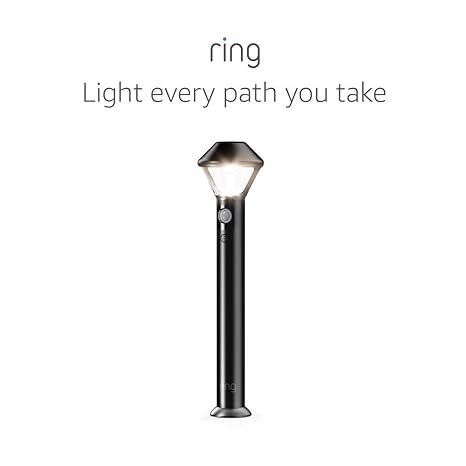 Ring Smart Lighting – Pathlight, Battery-Powered, Outdoor Motion-Sensor ...