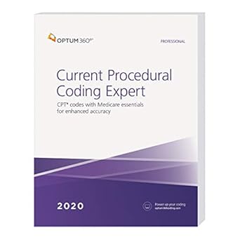 Professional Current Procedural Coding Expert 2020: CPT Codes With ...