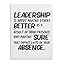 Inspirational Leadership Canvas Wall-Art Executive Quotes Motivational ...