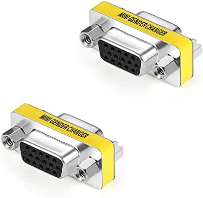 Amazon.com: VCE VGA Adapter Female to Female SVGA Coupler HD15 Mini ...