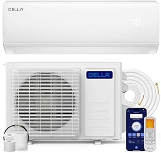 Amazon.com: DELLA Econo Series 11500 BTU 115V Mini Split Air ...