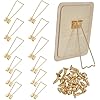 Amazon.com: FINGERINSPIRE 12 pcs 2 Styles Photo Frame Easel Back Stand ...