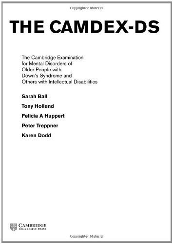 CAMDEX-DS: The Cambridge Examination for Mental Disorders of Older ...