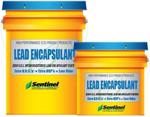 Sentinel Interior/Exterior Lead Encapsulant Coating, Zero VOC, Low Odor ...