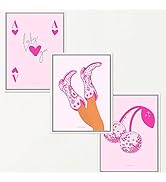Amazon.com: LARKINROAD Positive Affirmation 3 Poster Set Pink Wall Art ...