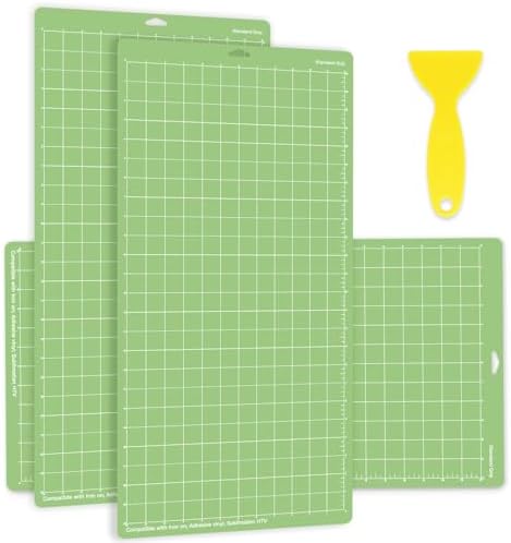 Amazon.com: Cricut StandardGrip Machine Mats 12in x 24in, Reusable ...