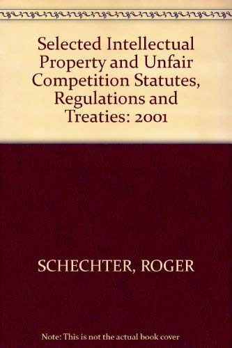 Selected Intellectual Property and Unfair Competition Statutes ...