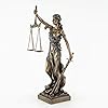 Amazon.com: Top Collection Bronze Finish Lady Justice 12.5 Inch Statue ...