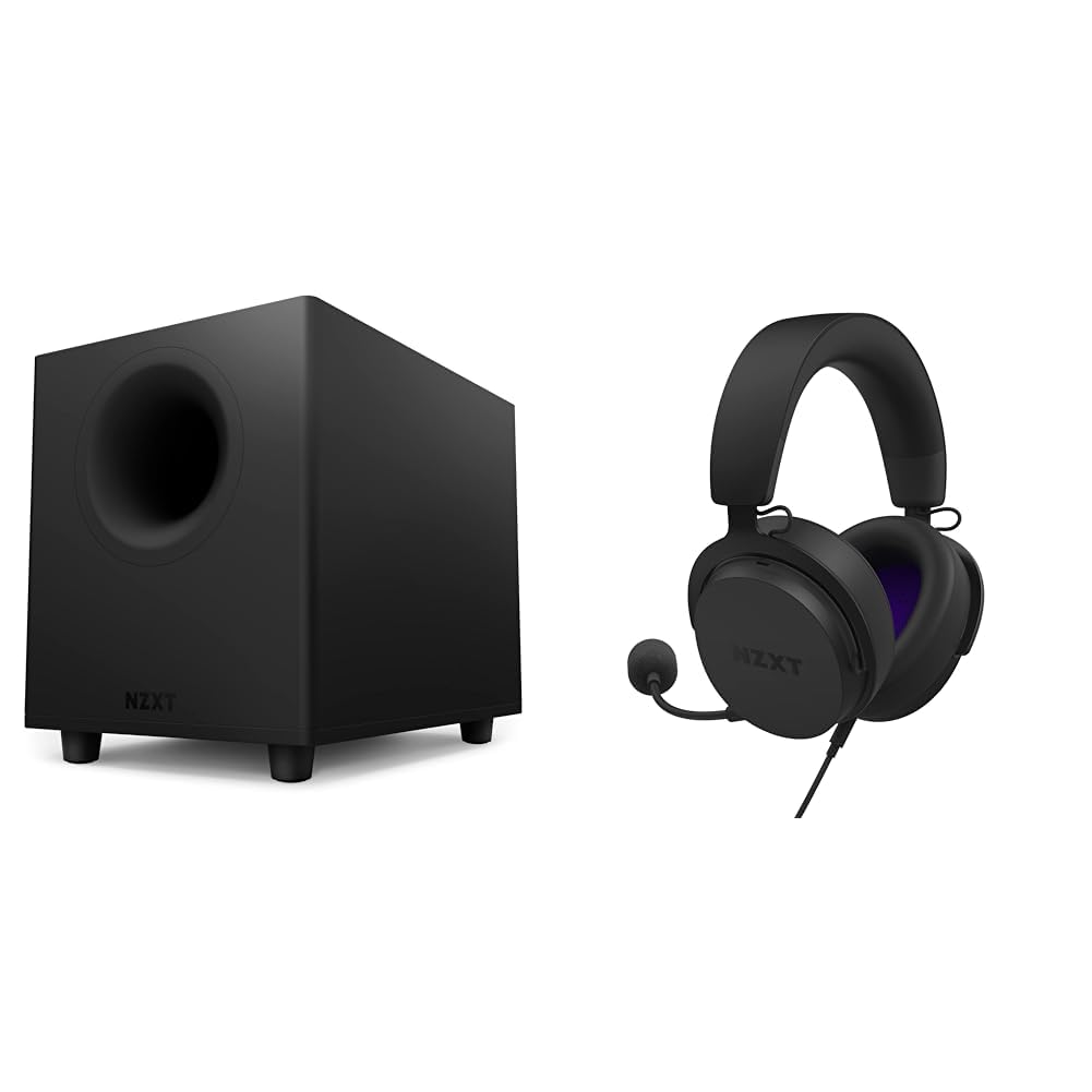 Amazon.com: NZXT Relay PC Gaming Subwoofer - AP-SUB80-US - Deep ...