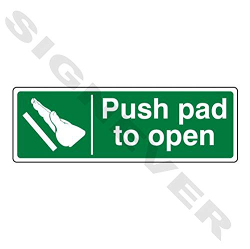 SIGN EVER Push Pad To Open Push And Pull Sign Boards For Hospital ...