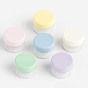 Amazon.com: 5/10PCS Empty Clear Plastic Sample Containers With Lids 5g ...
