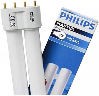 Philips Master 18W/830 4P PL-L Ampul Sarı Kompak Floresan Lamba 22,6 Cm ...