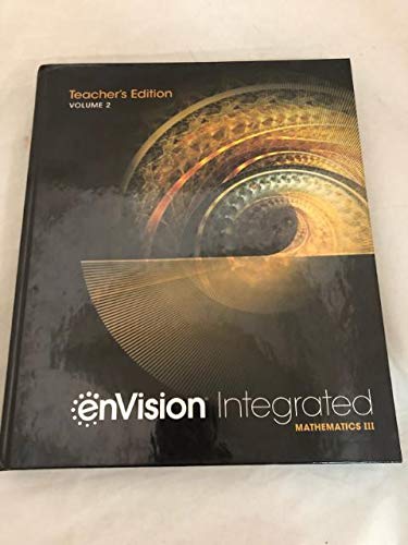 Amazon.com: enVision Integrated Mathematics III (Volume 2) Teacher's ...