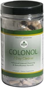Amazon.com: CleanTox Labs Colonal, 21 pack Jar : Health & Household