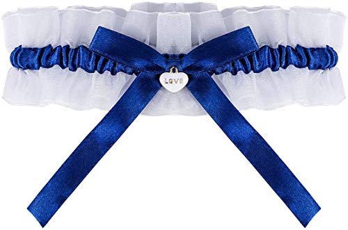 Jarretière en dentelle élastique pour mariée - Ivoire - Personnalisable ...
