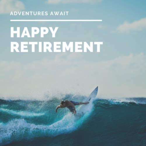 Happy Retirement Adventures Await: Guest Book - Surfing Waves Keepsake ...