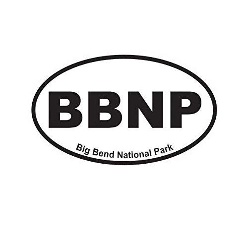 ION Graphics Big Bend National Park Oval Decal Sticker Vinyl Euro BBNP ...