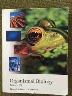 Organismal Biology: Russel, Hertz, McMillan: 9781133837343: Amazon.com ...