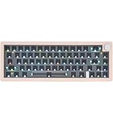 Amazon.com: ZUOYA GMK70 Split Mechanical Keyboard Kit,VIA Programmable ...